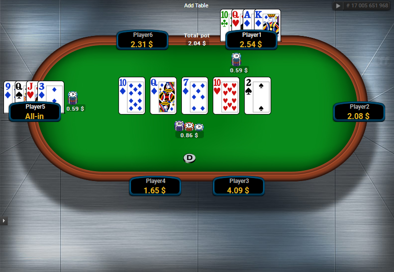 Full Tilt Clone for PartyPoker | PokerTableThemes