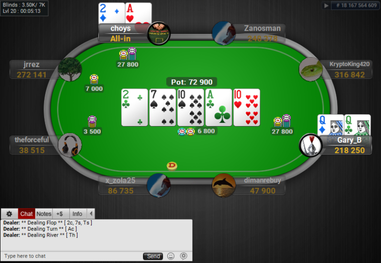 PokerStars Black Theme for PartyPoker | PokerTableThemes