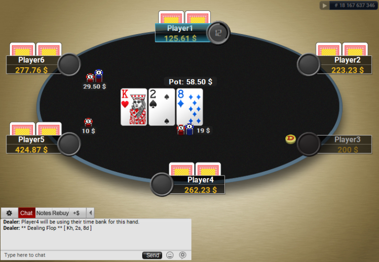 PokerStars Hyper-Simple for PartyPoker | PokerTableThemes