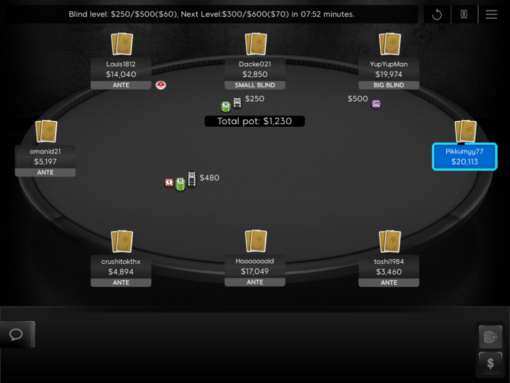PokerStars Clone Mercury for 888 | PokerTableThemes