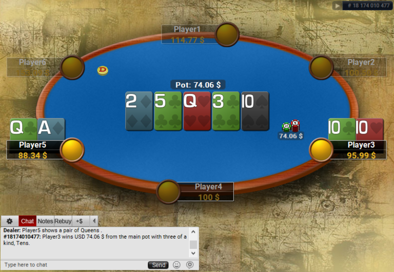 PokerStars Classic for PartyPoker | PokerTableThemes