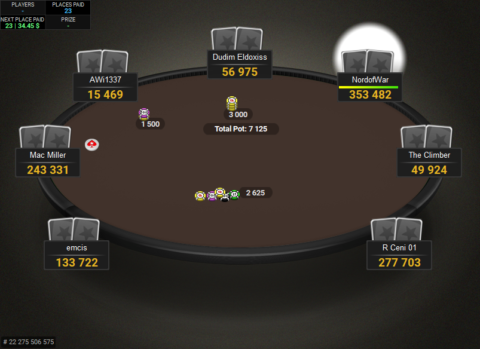 PokerStars Clone Mercury for PartyPoker | PokerTableThemes